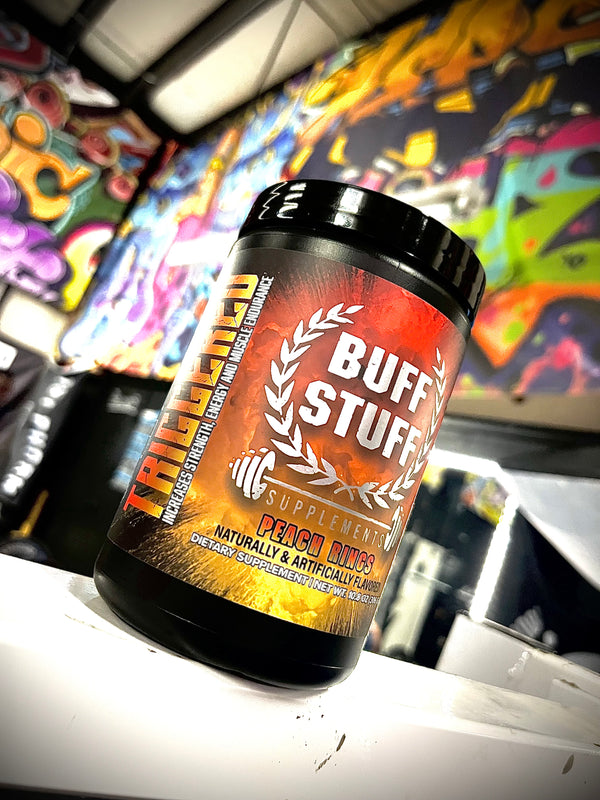 TRIGGERED- Peach Rings - Buff Stuff Supplements