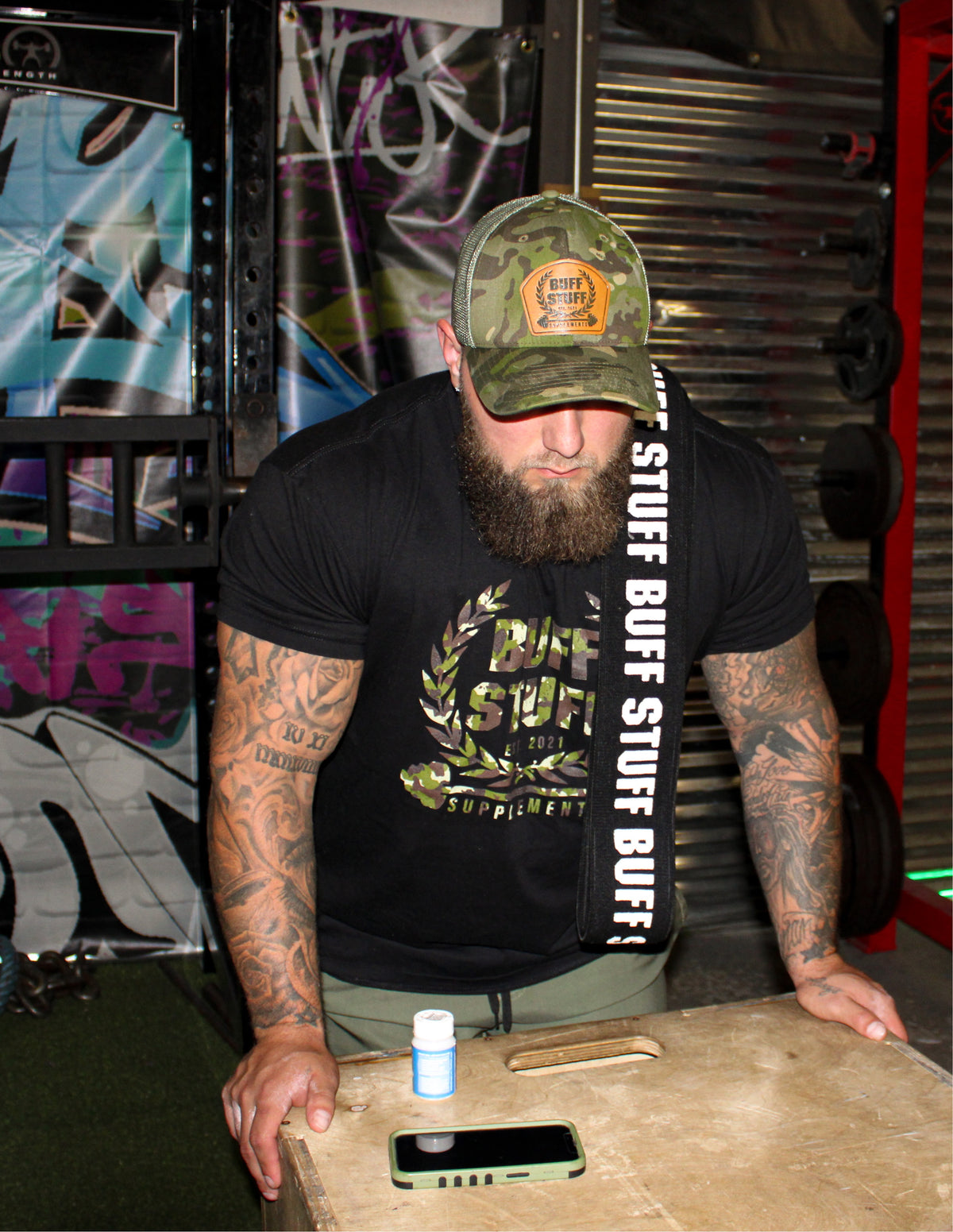 Buff Stuff Knee Wraps - Buff Stuff Supplements